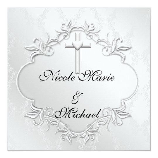Christian Religious WEDDING Invitations t Design | Zazzle.com