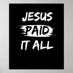 Jesus Paid It All Wallpaper