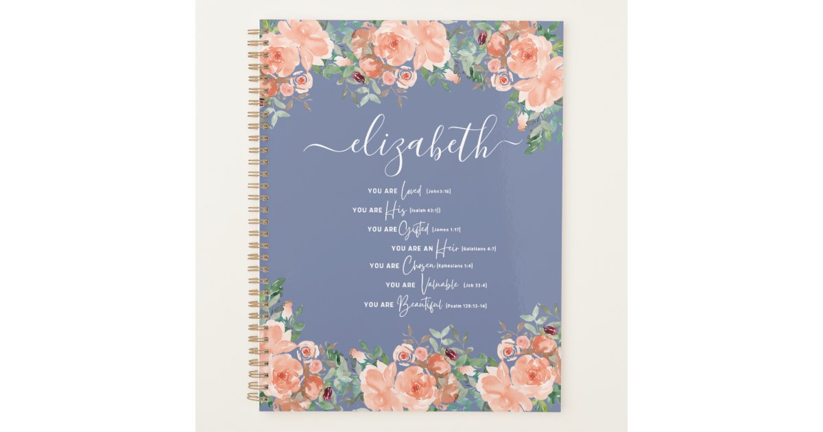 Christian Scripture Bible Verse Planner | Zazzle