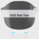 christian scripture faith over fear face shield | Zazzle