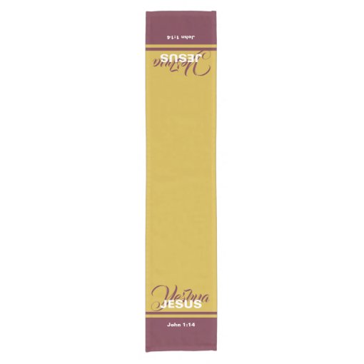 Christian Scripture JESUS REASON SEASON Christmas Short Table Runner ...