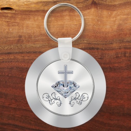 Christian Souvenir Ideas for Church Anniversary Keychain | Zazzle