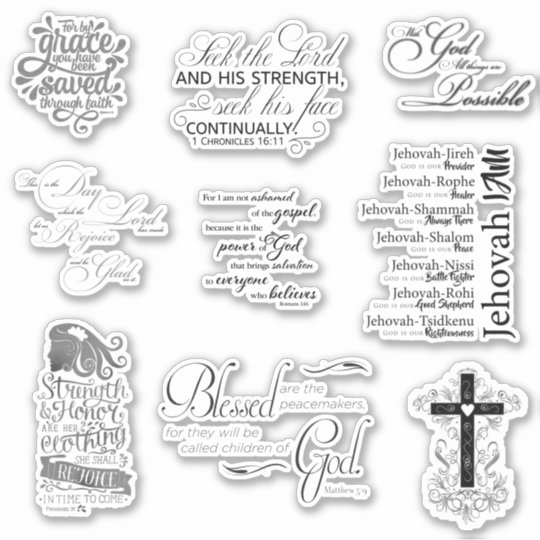 Christian Sticker | Zazzle.com