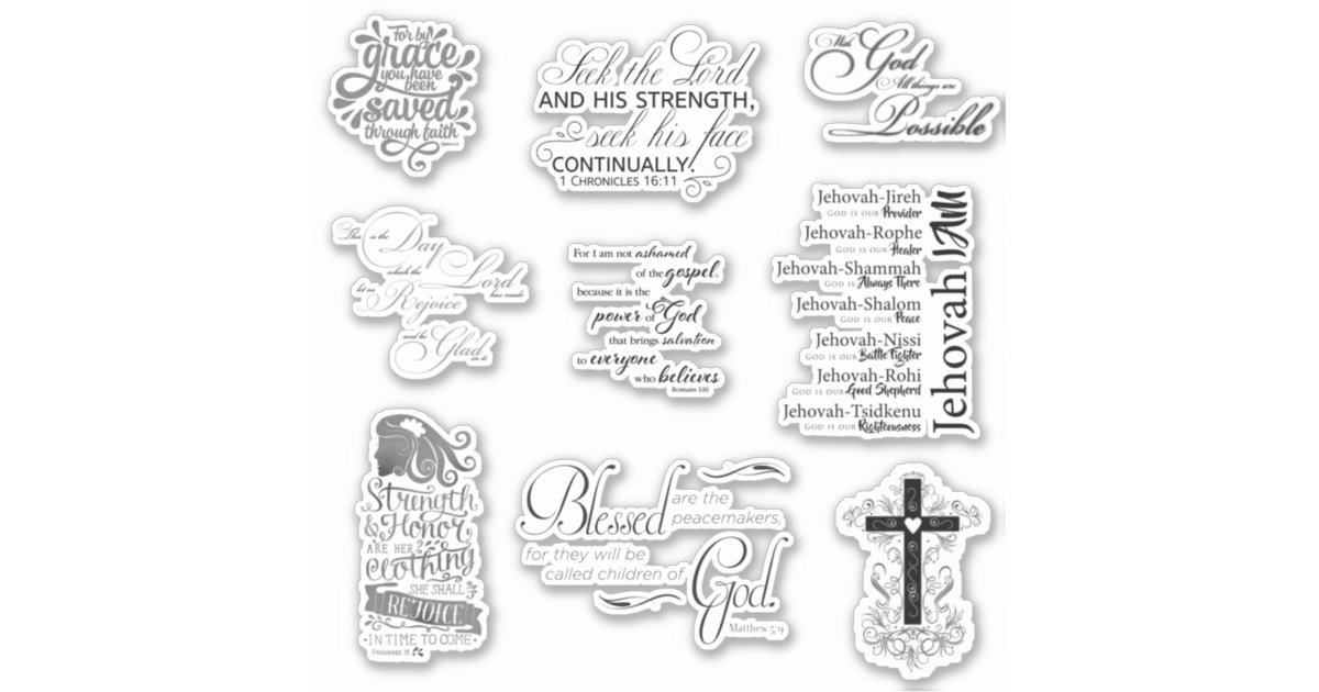 Christian Sticker | Zazzle
