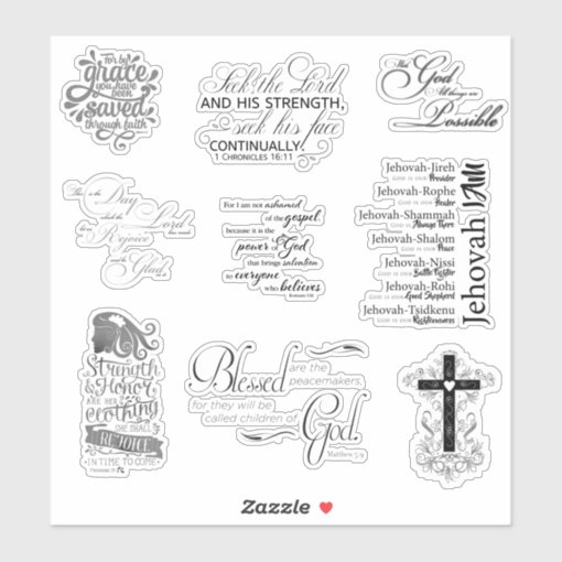 Christian Sticker | Zazzle