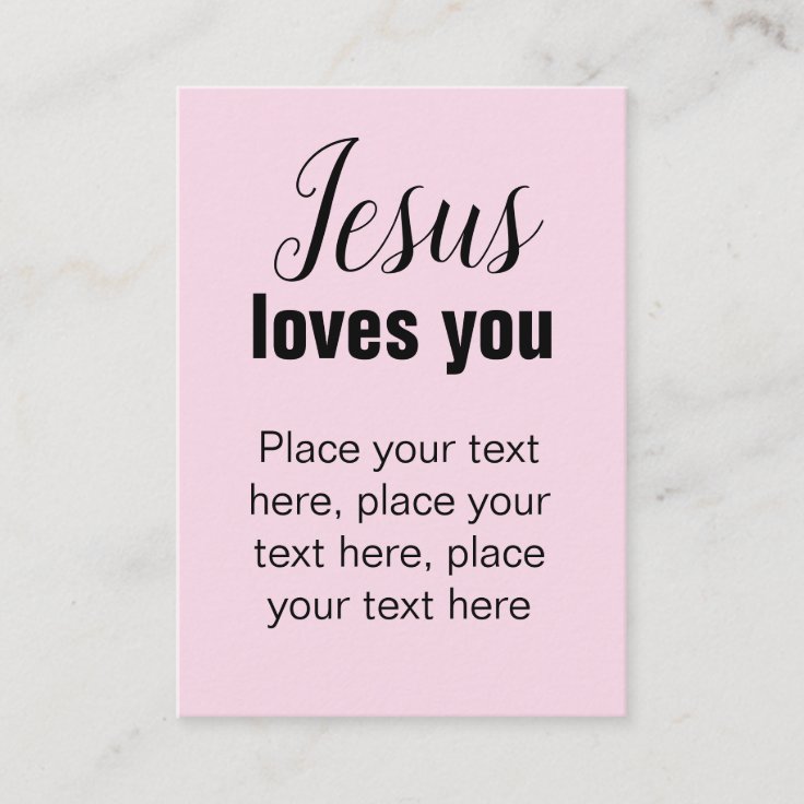 Christian track card template to personalize | Zazzle