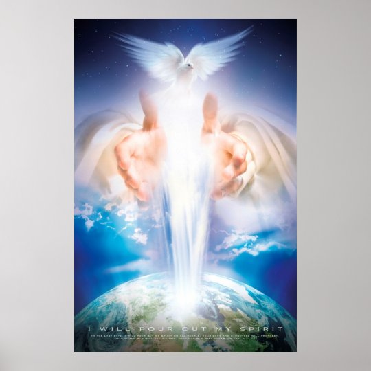 Christian wall art - HOLY SPIRIT | Zazzle.com