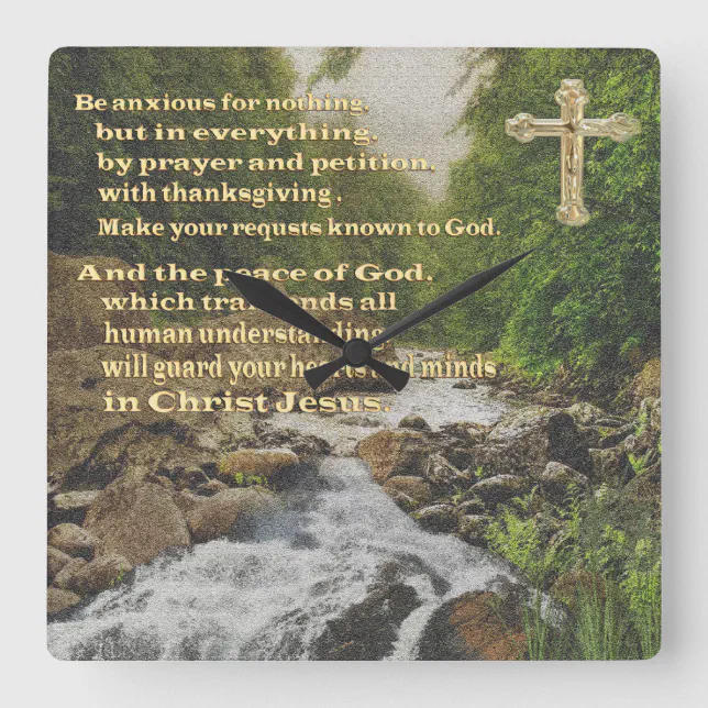 christian wall clocks | Zazzle