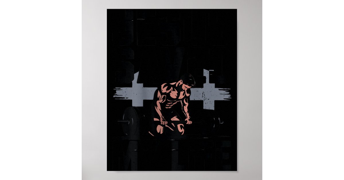 Christian Workout Jesus Christ Saved My Life Gym G Poster | Zazzle