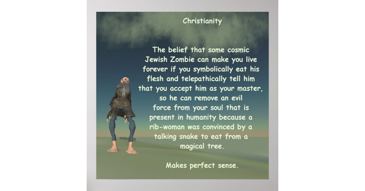christianity poster | Zazzle
