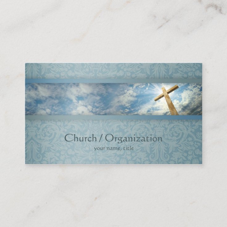 Christianity-Religious Cross Business Card | Zazzle