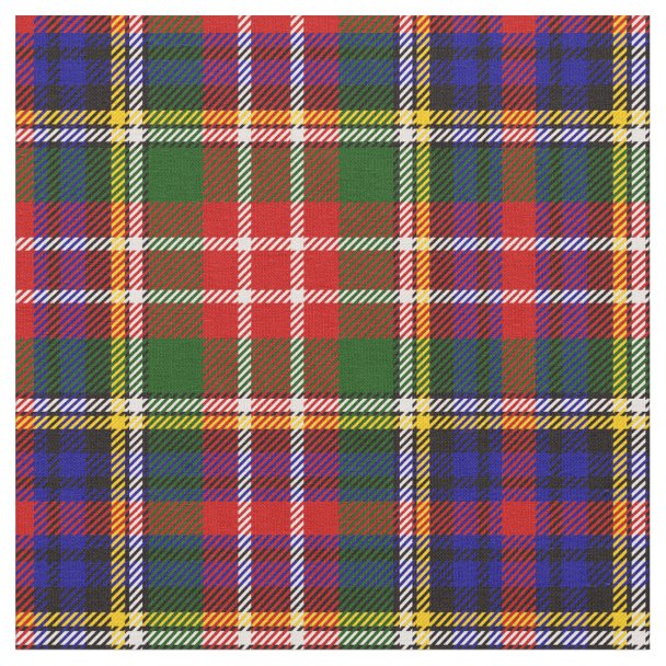 Clan Christie Tartan Fabric | Zazzle