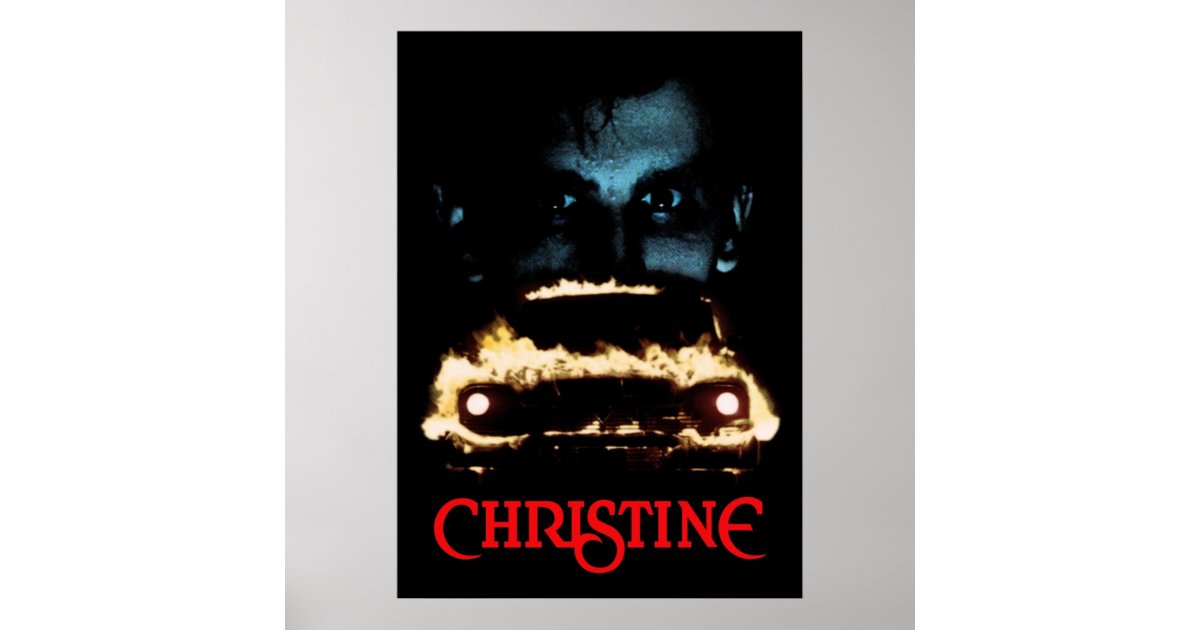 CHRISTINE Face Poster | Zazzle