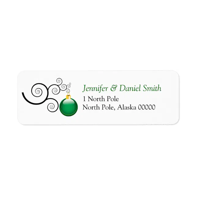 Christmas Address Labels | Zazzle