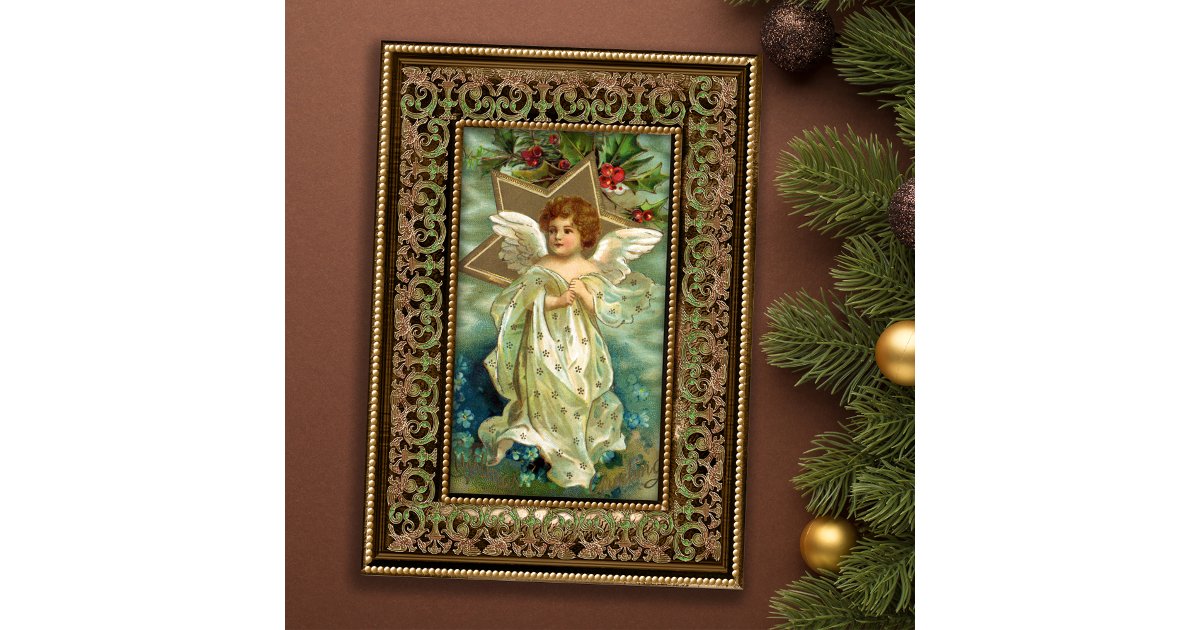 Christmas Angel Card | Zazzle
