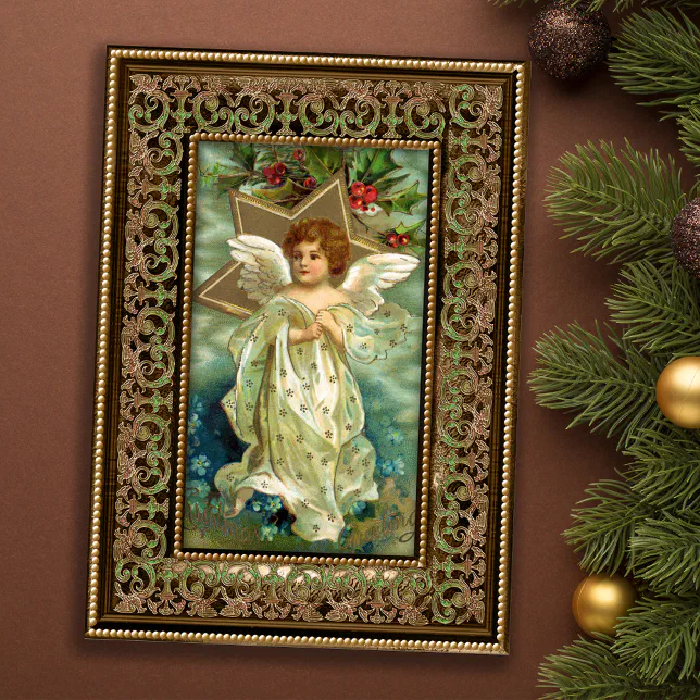 Christmas Angel Card | Zazzle