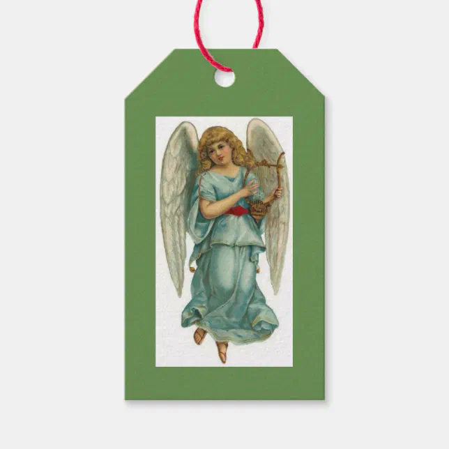 CHRISTMAS ANGEL GIFT TAG | Zazzle