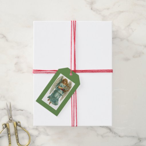 CHRISTMAS ANGEL GIFT TAG | Zazzle