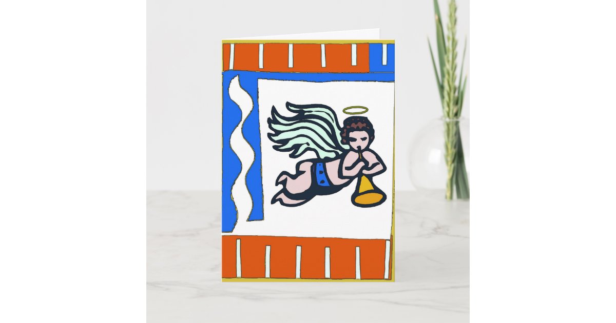 Christmas Angel Holiday Card | Zazzle.com