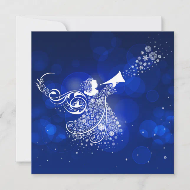 Christmas Angel Holiday Card | Zazzle