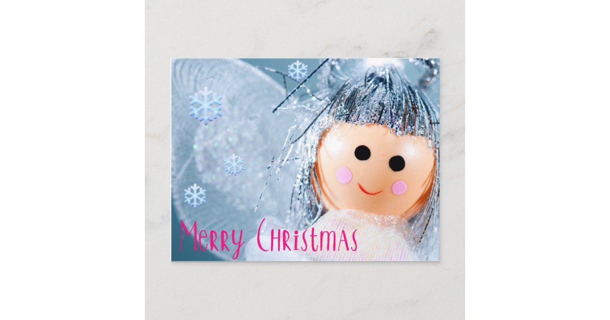 Christmas Angel Postcard | Zazzle
