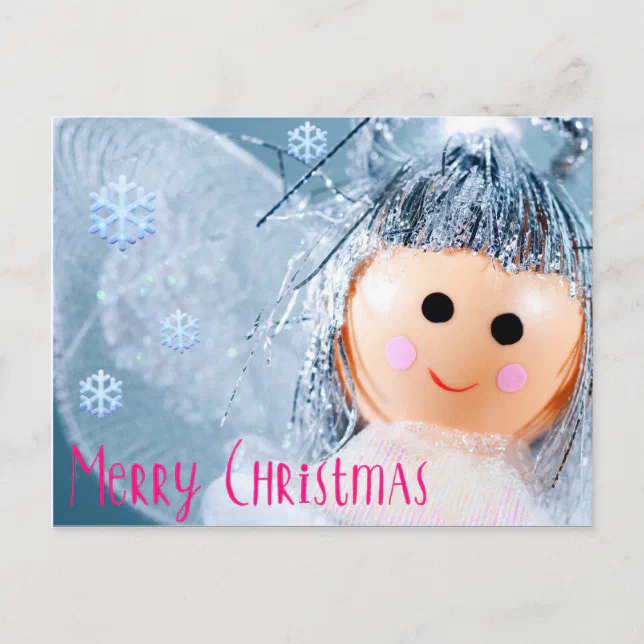Christmas Angel Postcard | Zazzle