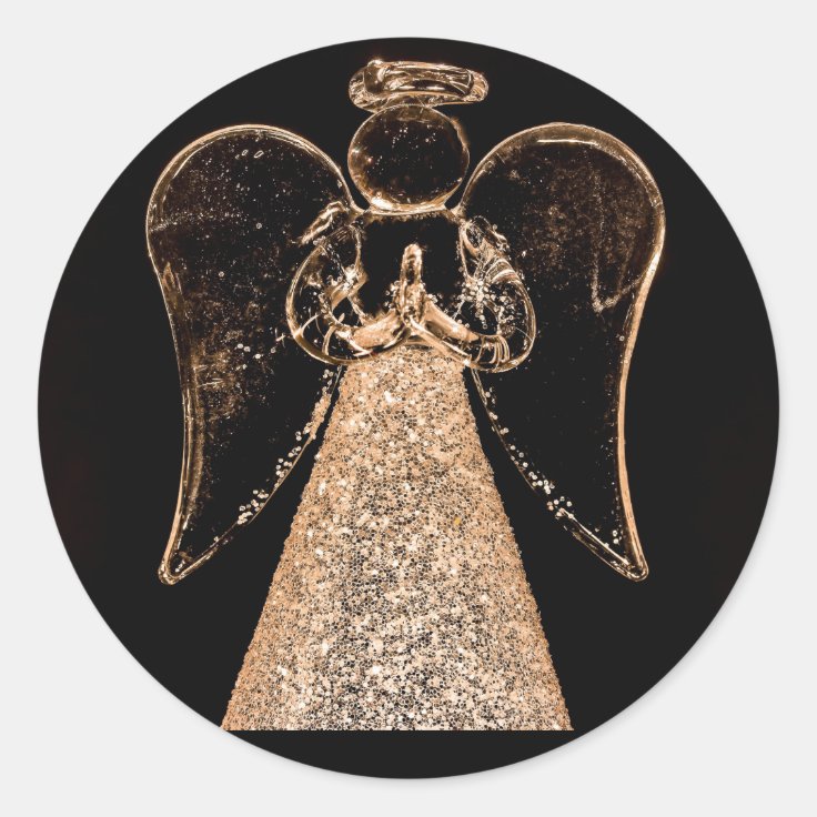 christmas angel stickers | Zazzle
