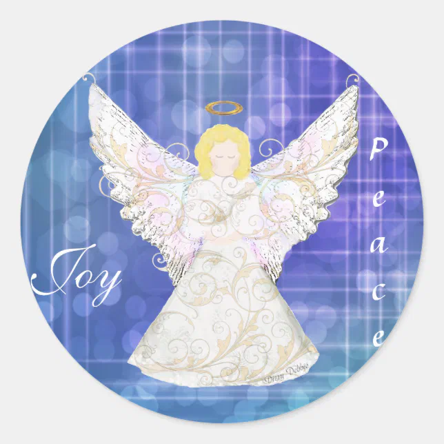 Christmas Angel Stickers | Zazzle