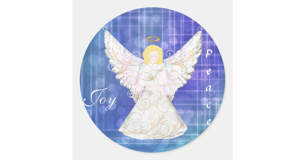 Christmas Angel Stickers | Zazzle