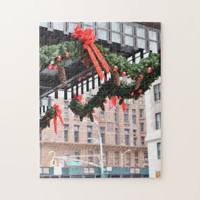 Christmas at Carnegie Hall Midtown Manhattan NYC Jigsaw Puzzle | Zazzle