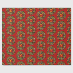 Christmas at Yellowstone - Wrapping Paper | Zazzle