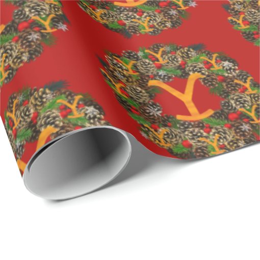 Christmas at Yellowstone - Wrapping Paper | Zazzle