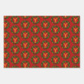 Christmas at Yellowstone - Wrapping Paper Sheets | Zazzle