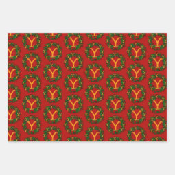 Christmas at Yellowstone - Wrapping Paper Sheets | Zazzle