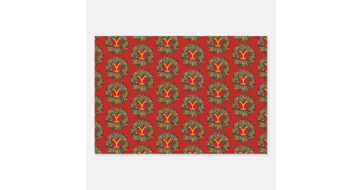 Christmas at Yellowstone - Wrapping Paper Sheets | Zazzle