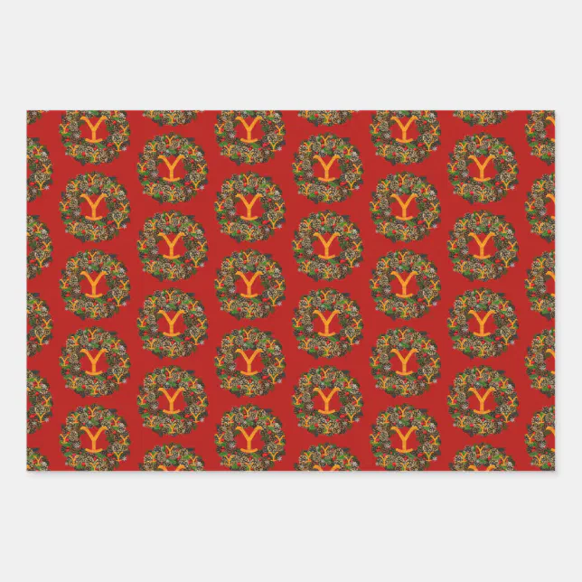 Christmas at Yellowstone - Wrapping Paper Sheets | Zazzle