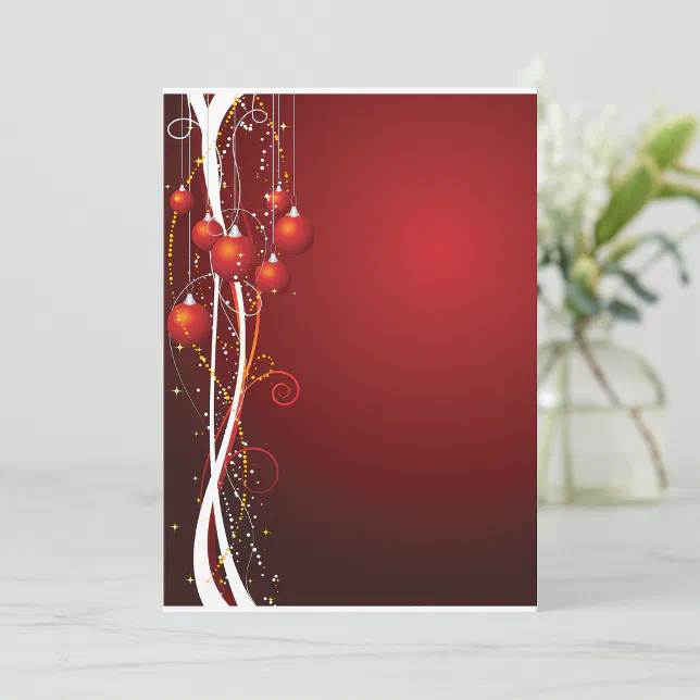 Christmas Background Invitations | Zazzle