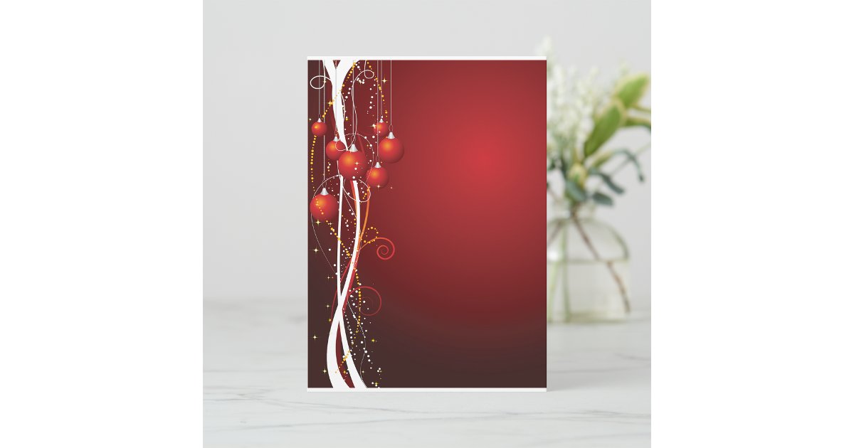 Christmas Background Invitations | Zazzle