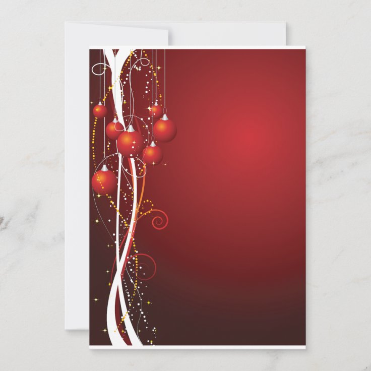 Christmas Background Invitations | Zazzle