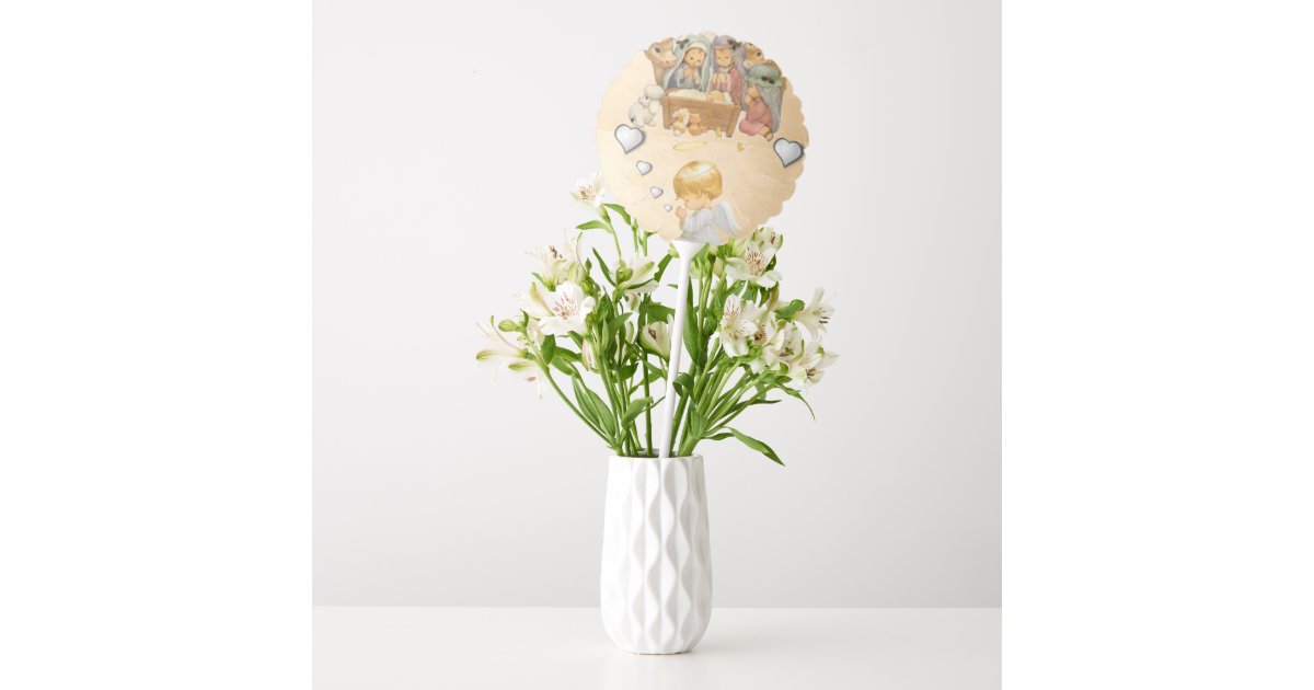 Christmas Balloons, Jesus Christ Balloon | Zazzle