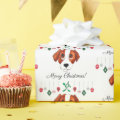 Christmas Beagle Wrapping Paper | Zazzle