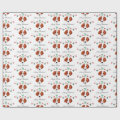 Christmas Beagle Wrapping Paper | Zazzle
