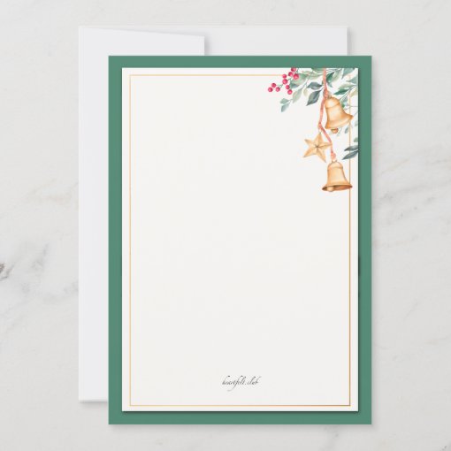 Christmas Bells Party Invitation | Zazzle