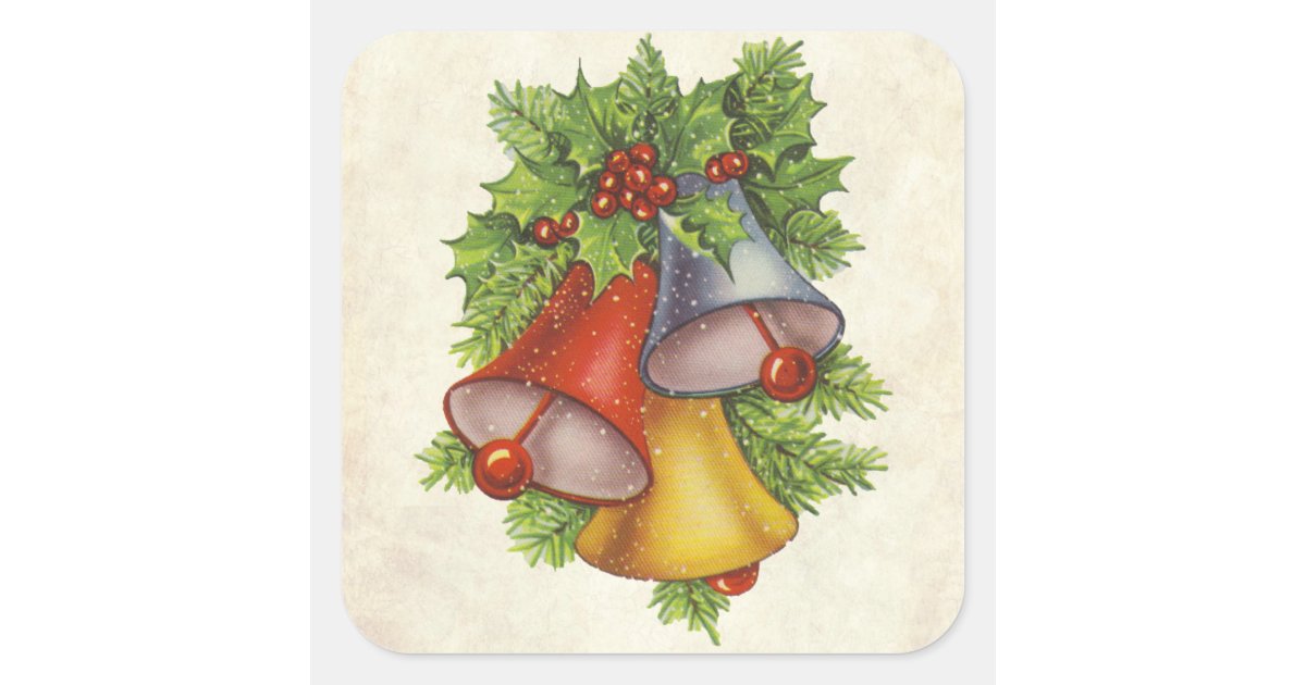Christmas Bells Sticker | Zazzle