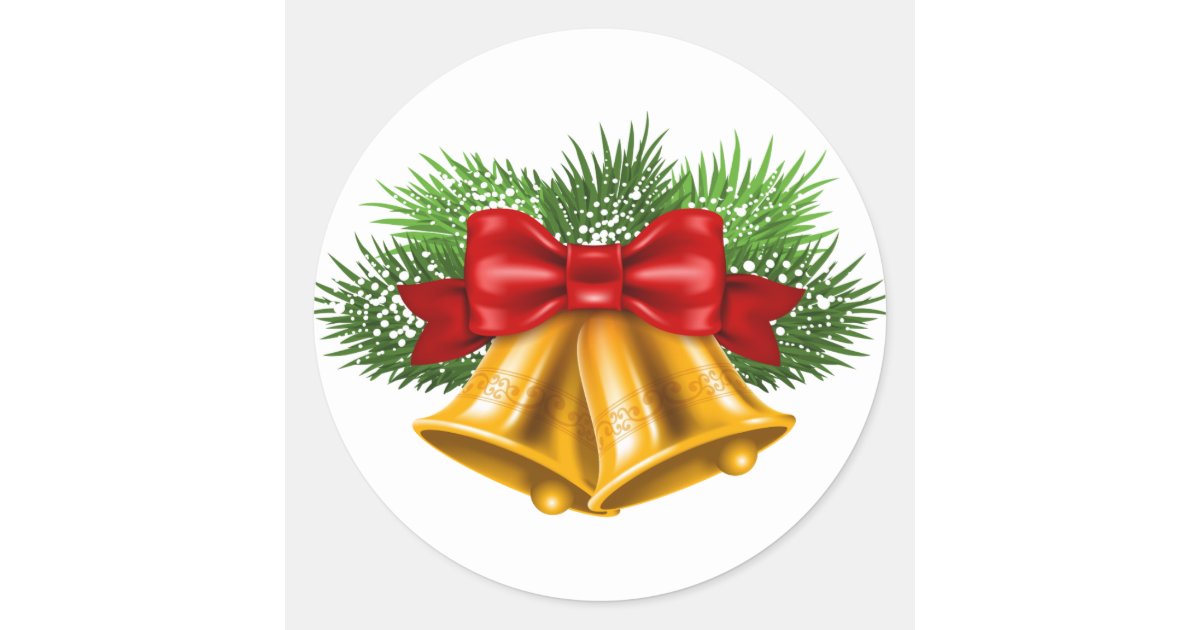 Christmas Bells Stickers | Zazzle