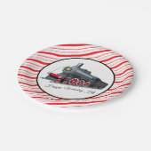 Christmas/Birthday Train Paper Plates | Zazzle