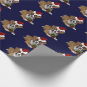 Christmas Boxer puppy Wrapping Paper | Zazzle