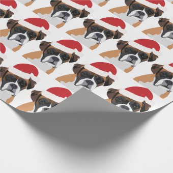 Christmas Boxer Wrapping Paper | Zazzle
