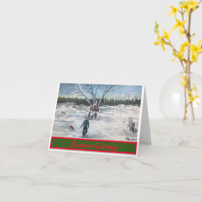 Christmas Break Card | Zazzle