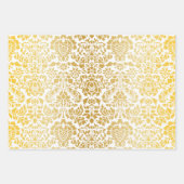 Christmas Brocade Trio Wrapping Paper Sheets | Zazzle
